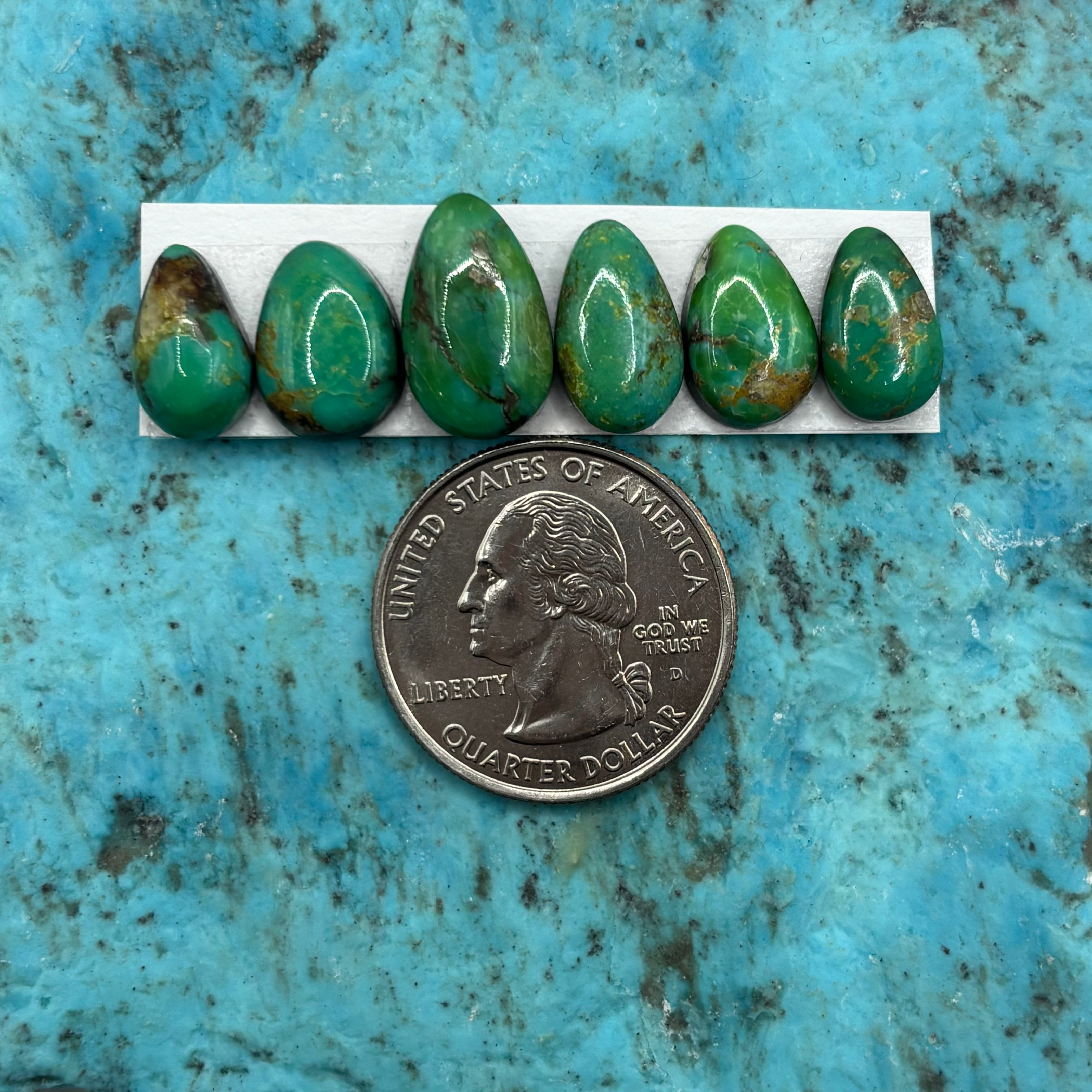 Cielo Freeform Cabochons 22 – Toltec Turquoise