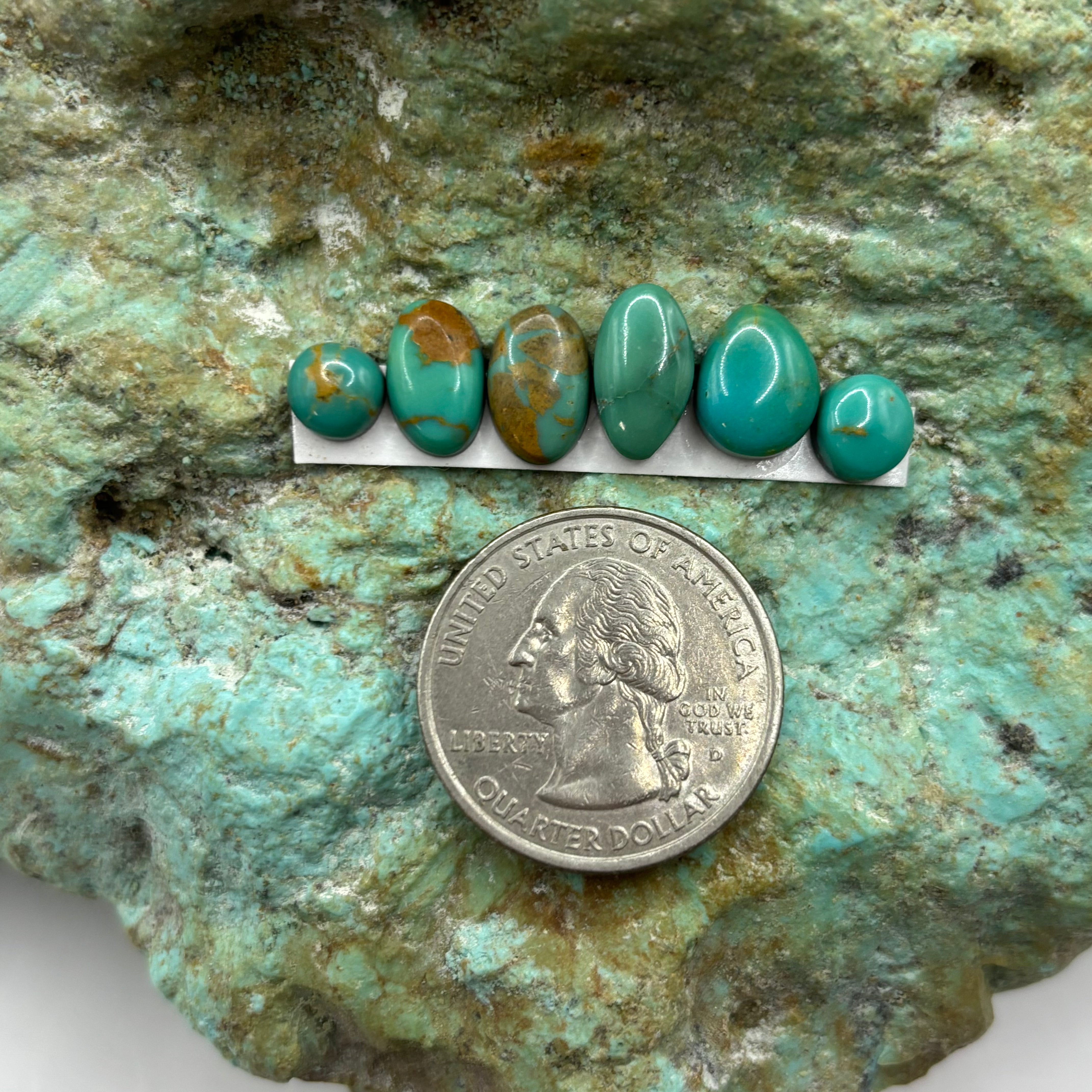 Freeform Cabochons 414 – Toltec Turquoise